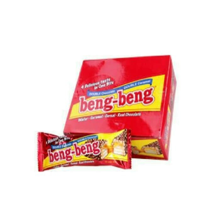 Jual Beng Beng Extra Chocolate Caramel Box Isi 17 Pcs 25 Gram | Shopee ...