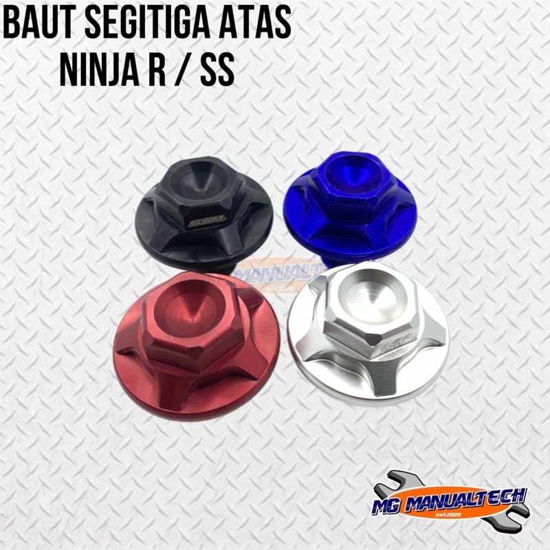 Jual BAUT SEGITIGA ATAS KOMSTIR NINJA R SS ALMU ALUMUNIUM CNC | Shopee Indonesia