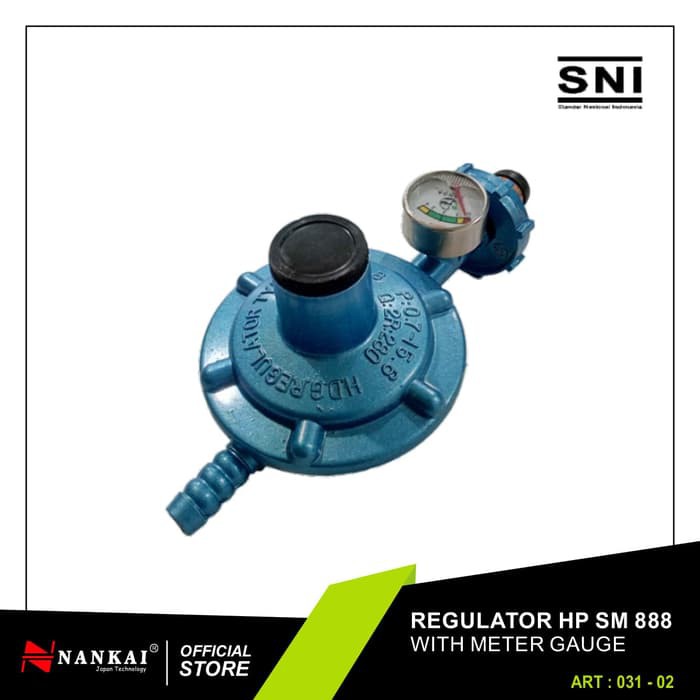 Jual Nankai Regulator Low Pressure SM 888 + Meter | Shopee Indonesia
