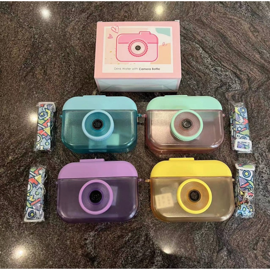 Jual CRAZY SALE Botol Kamera Unik / Botol Minum Anak Free Sticker ...