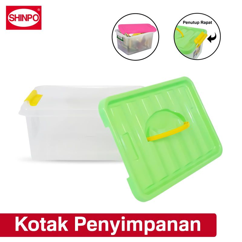 Jual Box Penyimpanan Kontainer Plastik 10 Liter Kotak Donut Practy ...