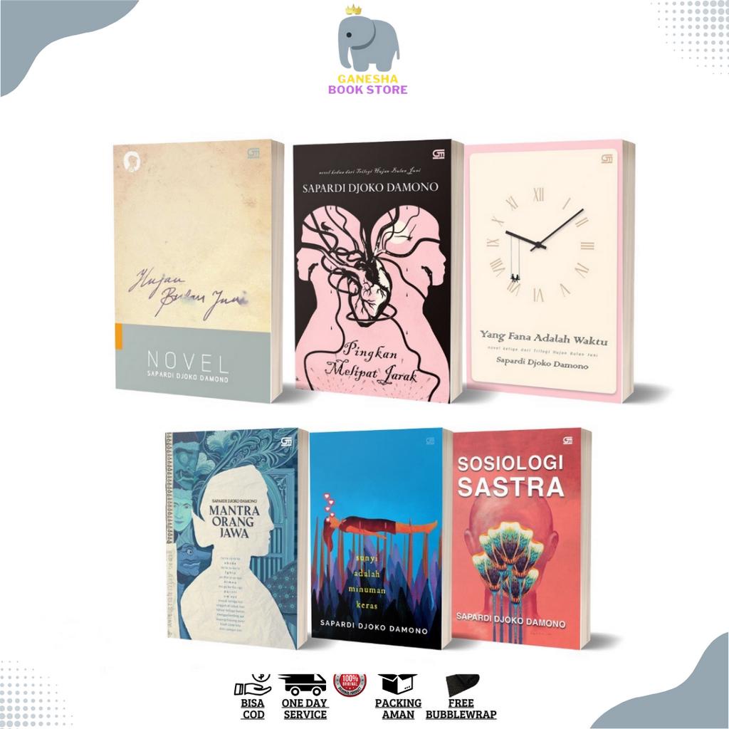 Jual Kumpulan Buku Sapardi Djoko Damono : Hujan Bulan Juni, Pingkan Melipat Jarak, Yang Fana ...