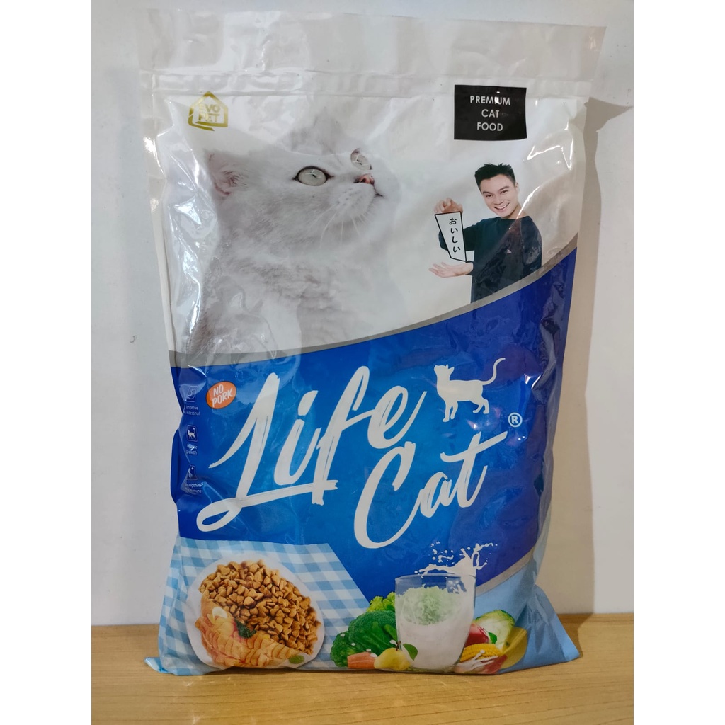 Jual Life Cat Dry food Repack 1 kg. | Shopee Indonesia