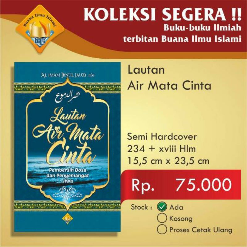 Jual Lautan Air Mata Cinta | Shopee Indonesia