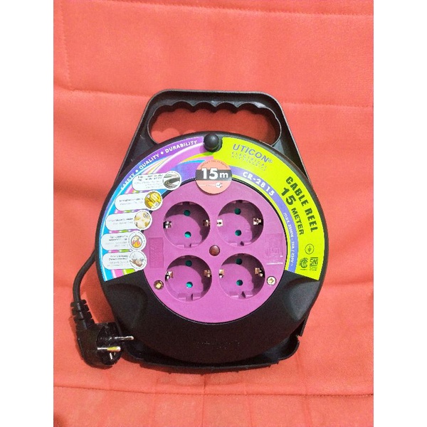 Jual Kabel roll uticon 15m / kabel roll uticon 15 meter / uticon CR2815 ...
