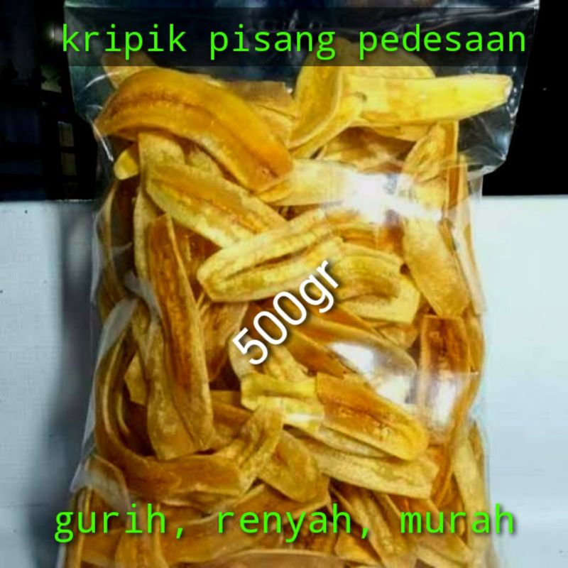 Jual KRIPIK PISANG KHAS PEMALANG 500gr | Shopee Indonesia