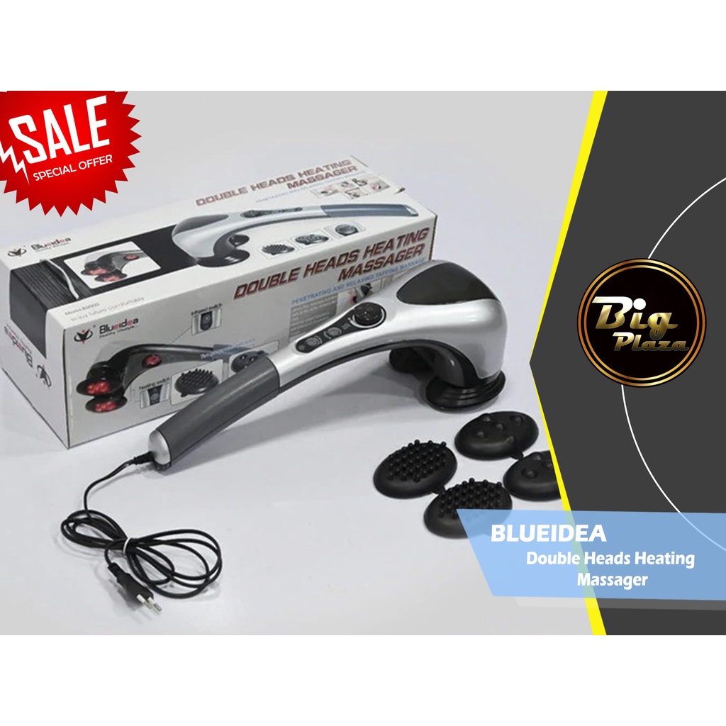 Jual Double Heads Heating Massager Blueidea Alat Pijat Infrared Panas ...