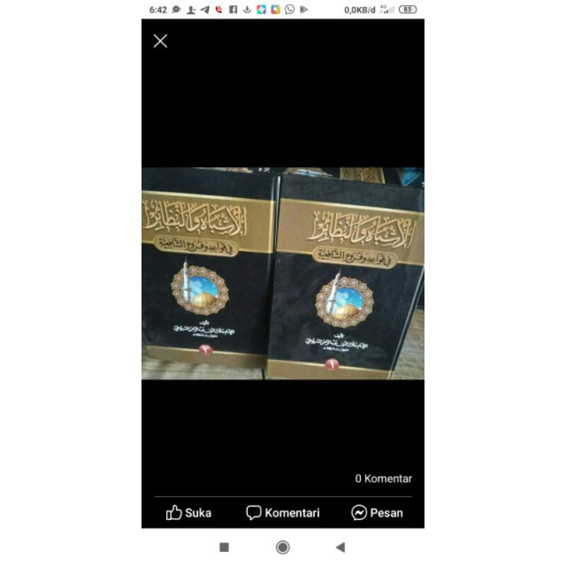 Jual Kitab Asbah Kitab Asybah Wan Nadhooirالأشباه والنظائر | Shopee ...