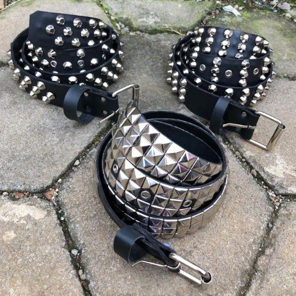 Jual Belt spike punk / Gesper spike punk / Sabuk spike punk rock / Ikat ...