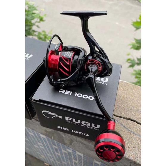 Jual REEL SPINNING POWER HANDLE FUGU REI 1000 2000 3000 | Shopee Indonesia