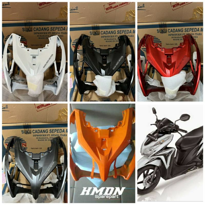 Jual Panel Tameng Body Bodi Depan Honda Vario Techno 125 Old 2012 2013 ...