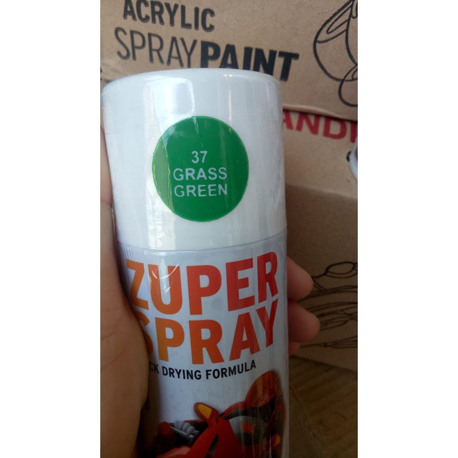 Jual cat semprot Pilok pilox zuper grass green 37 150cc hijau rumput ...
