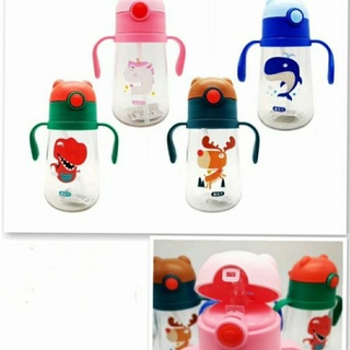 Jual Botol Minum Bayi Belajar Minum BPA FREE Botol Anak Kuping Motif ...