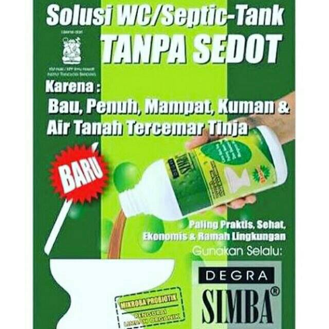 Jual Jual Degra Simba Atasi WC / Septic Tank Mampet Penuh Luber ...