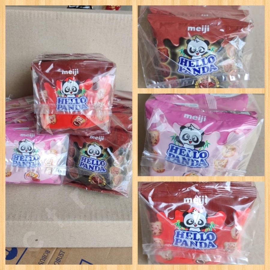 Jual MEIJI HELLO PANDA (ALL VARIAN 10GR X 10PCS) | Shopee Indonesia