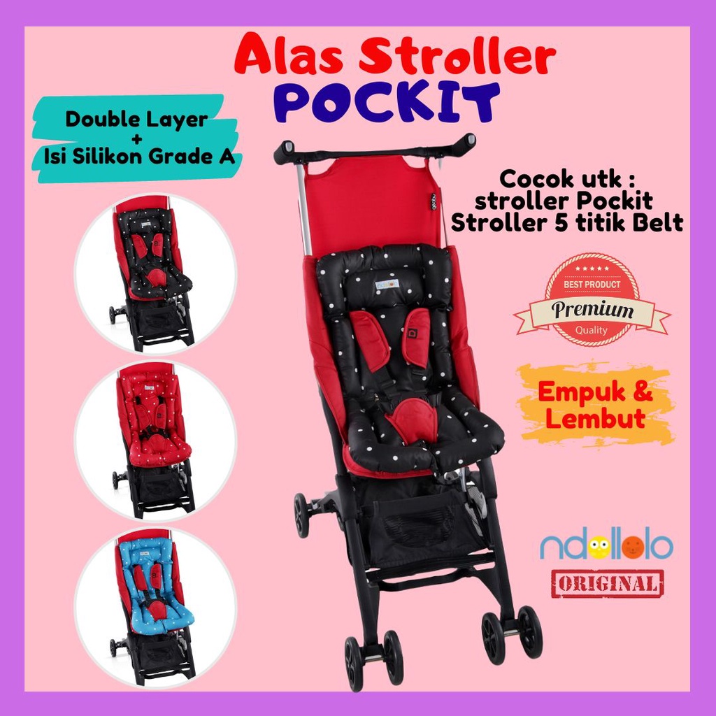 Jual Alas Stroller Bayi Pockit strollerpad Bantal Stroler Cocolatte ...