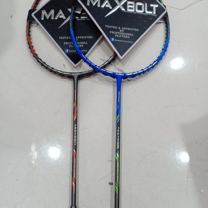 Jual Raket Maxbolt Assassin ORIGINAL 100% - terpasang senar | Shopee ...