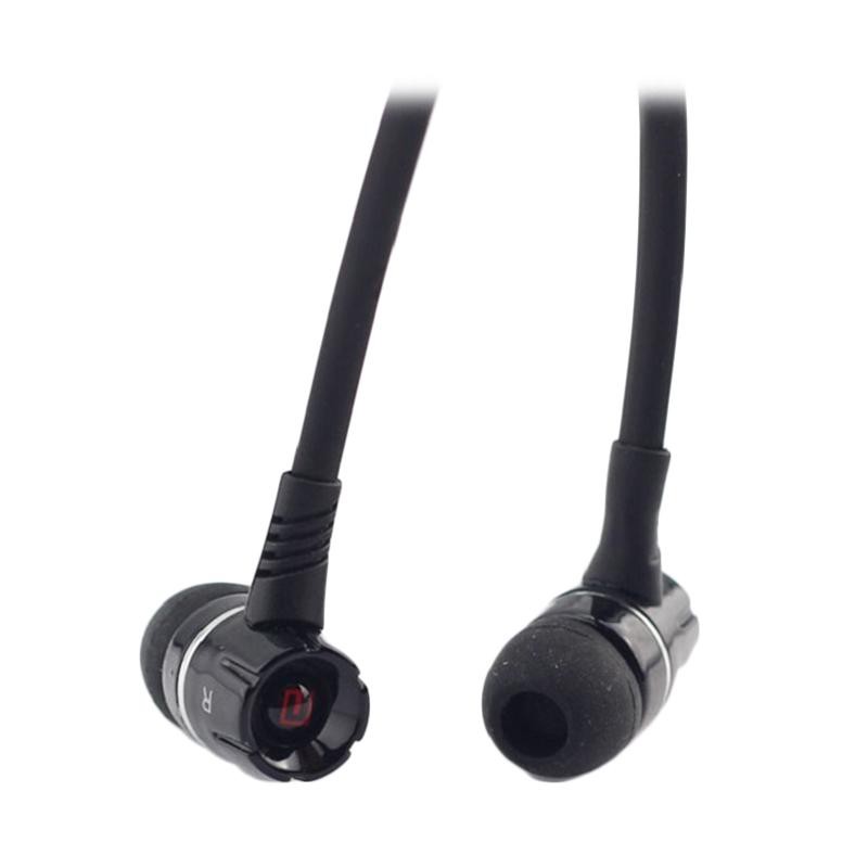 Jual Langsdom Eh-350 Earphone with Mic - Black | Shopee Indonesia