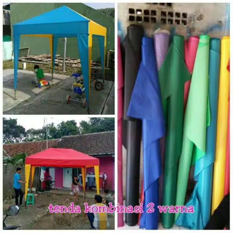Jual Atap tenda 1,5x2, kain tenda 1,5x2, atap tenda BAZZAR, atap tenda ...