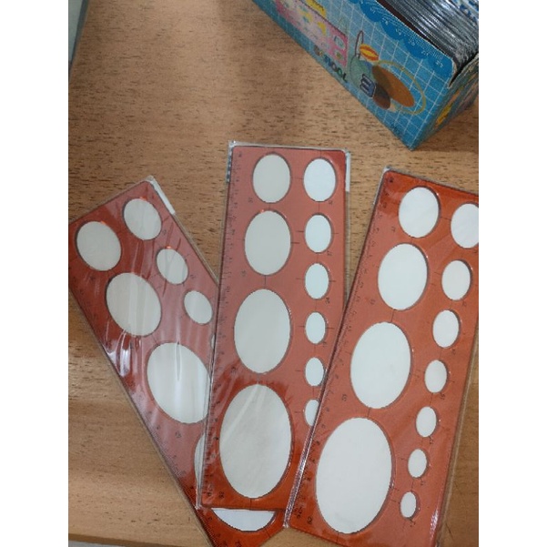 Jual penggaris oval / mal oval / mal elips | Shopee Indonesia