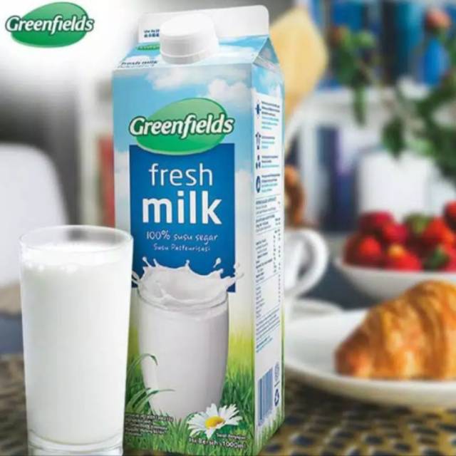 Jual Greenfields fresh milk 1 liter | Shopee Indonesia