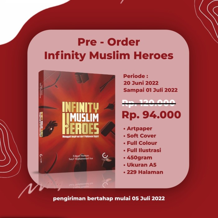 Jual INFINITY MUSLIM HEROES, Edgar Hamas | Shopee Indonesia