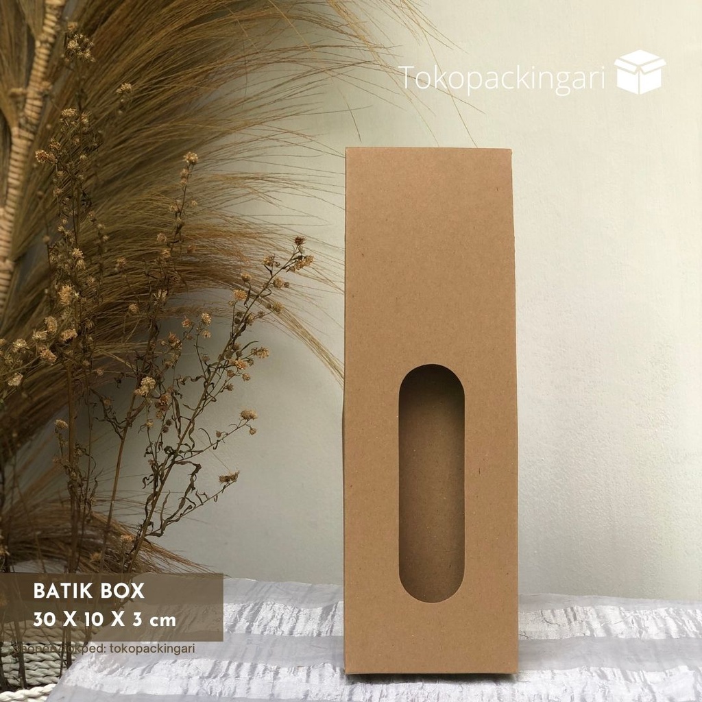 Jual Box Kain Batik 30x10x3 cm | Box Hampers Kain Batik | Box Hijab ...