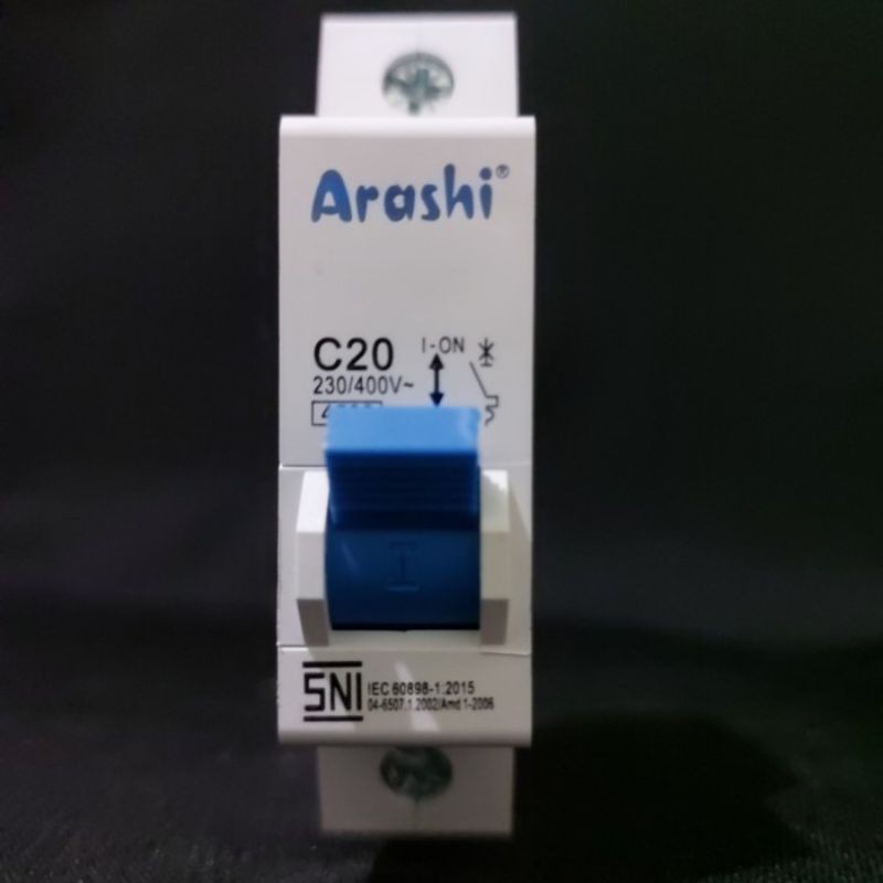 Jual Mcb Arashi (Pemutus Arus) 20 Ampere | Shopee Indonesia