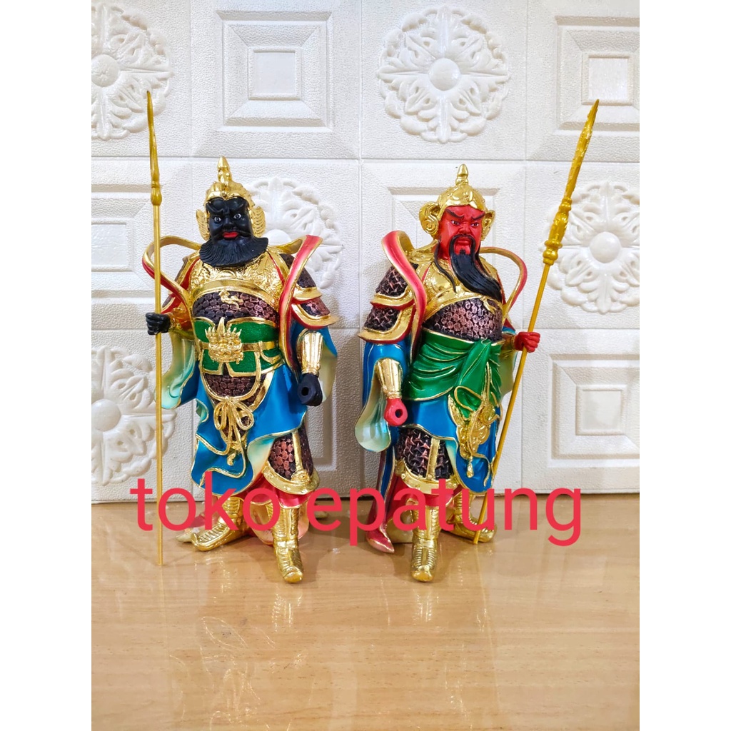 Jual patung dewa rupang dewa penjaga pintu / men sien - fiber - 14 inch ...