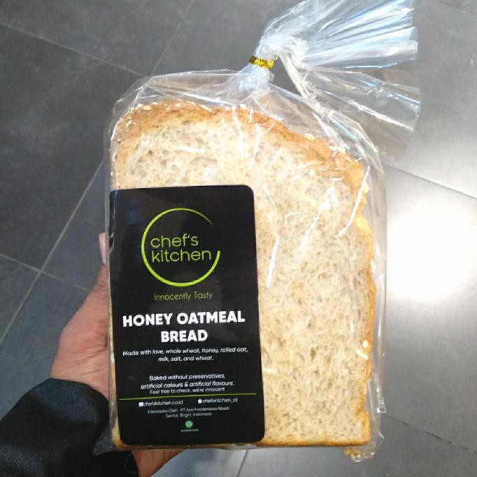Jual Promo Bulan Ini Chef'S Kitchen Roti Oatmeal Honey Bread 10 ...