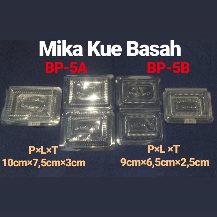 Jual Mika Kue Basah BP-5A,BP-5B (ISI 100 pcs/Varian) | Shopee Indonesia