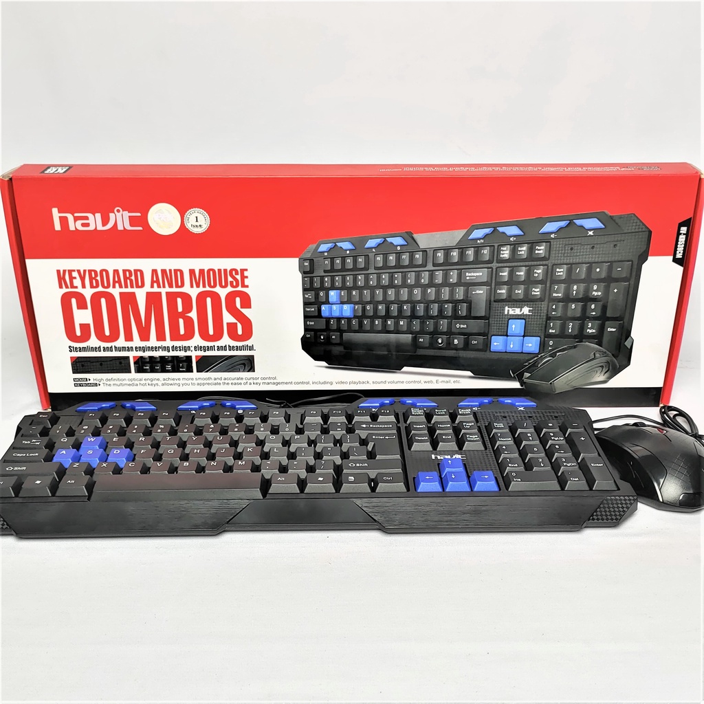 Jual Havit Keyboard and Mouse Combos (HV-KB539CM) | Shopee Indonesia