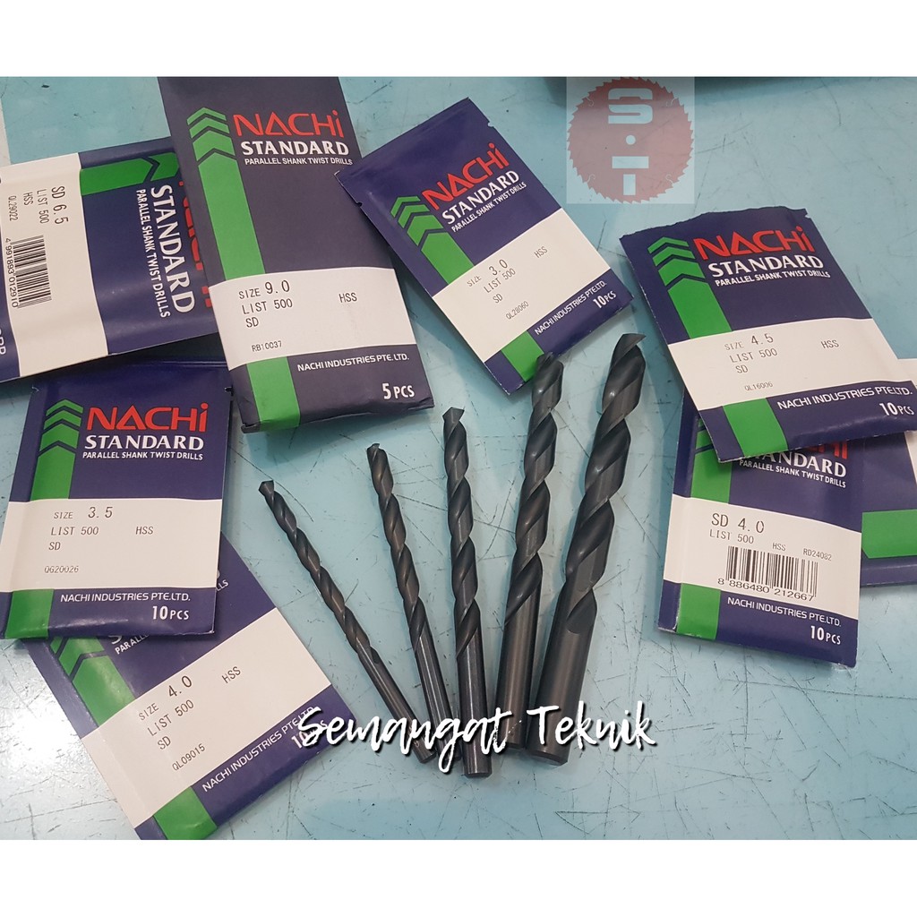 Jual NACHI 9mm MATA BOR BESI Nachi HSS 9mm NACHI ORIGINAL | Shopee ...