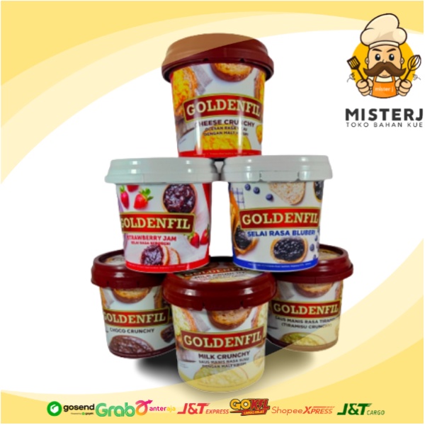 Jual BEST SELLER | Selai Goldenfill | All Varian Rasa Lengkap | 1 Kg ...