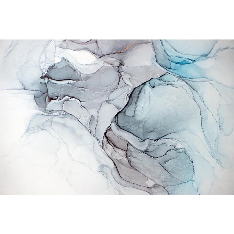 Jual Wallpaper Custom Mural Marmer Granit Marble Biru Putih Hitam Gold ...