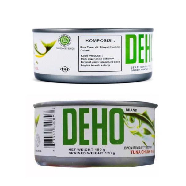Jual Deho tuna kaleng 180g | Shopee Indonesia