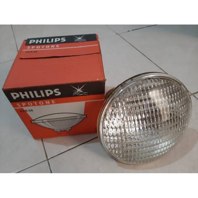 Jual Philips Spotone PAR 56 12 Volt 300 Watt Underwater | Shopee Indonesia