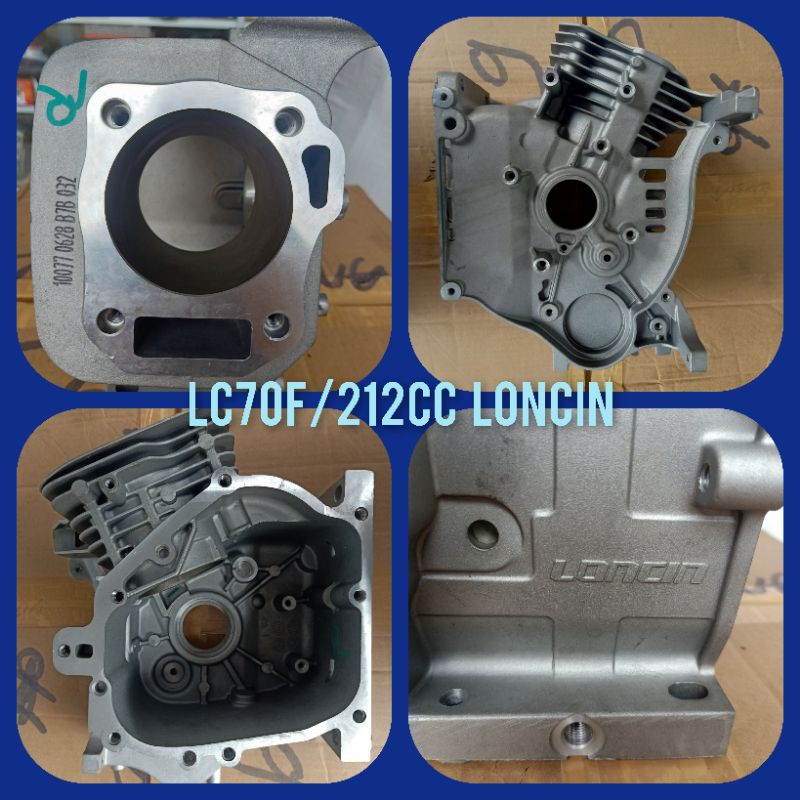 Jual cylinder Block gasoline engine loncin LC70F/212CC | Shopee Indonesia