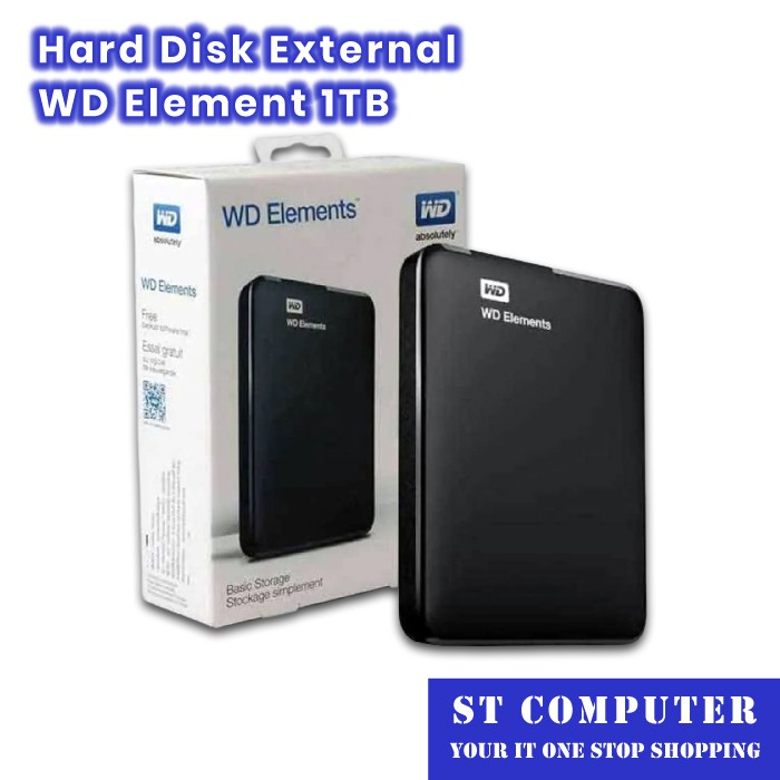 Jual Hardisk Eksternal 1TB WD Element Hard Disk Eksternal 1tb Hardisk ...