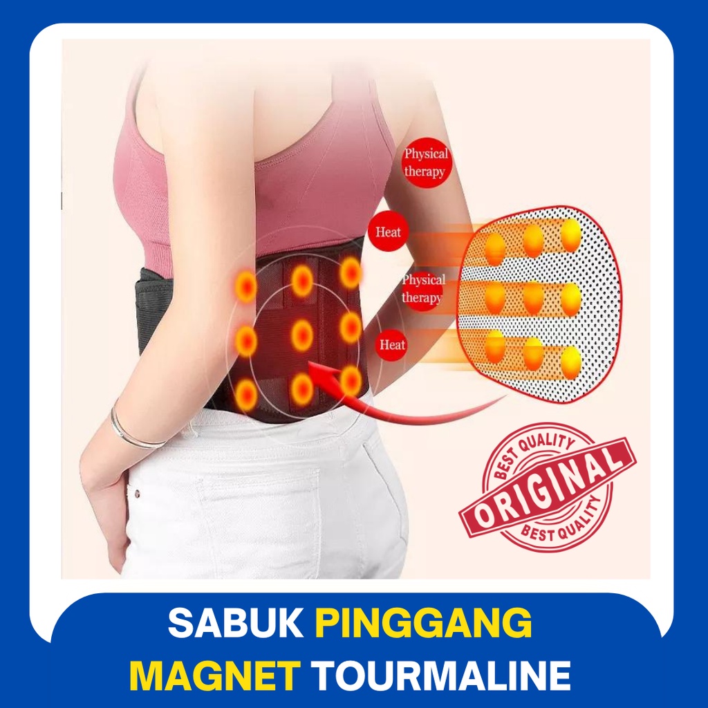 Jual Terapi Sakit Pinggang Sabuk Magnetik Pinggang Nyeri Punggung ...