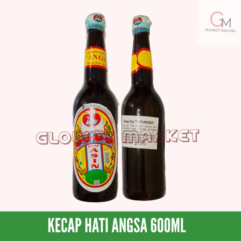Jual KECAP ASIN CAP HATI ANGSA 600ML KECAP ANGSA KECAP BANGKA BOTOL ...
