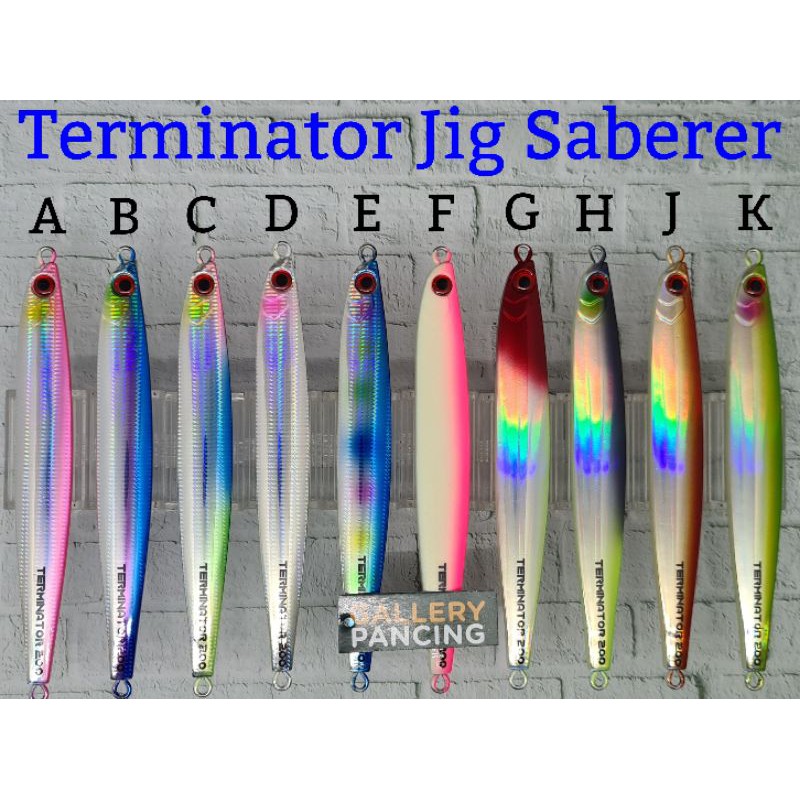 Jual Metal Jig Terminator Jig Saberer 200g | Shopee Indonesia
