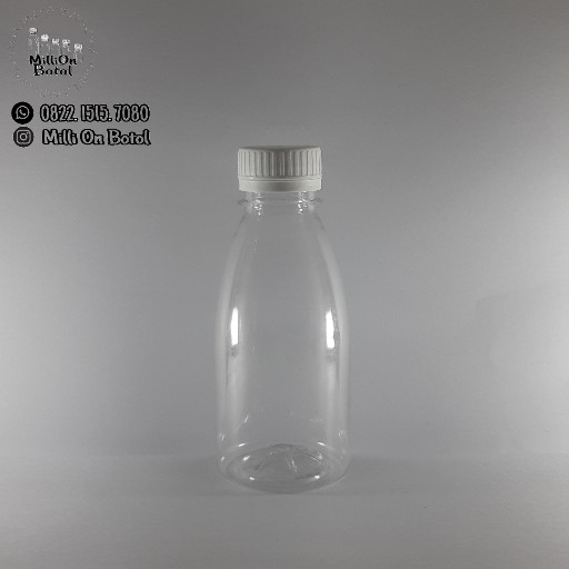 Jual Botol Plastik PET Cantik 200 ml / Botol 200 ml / Botol Cantik ...