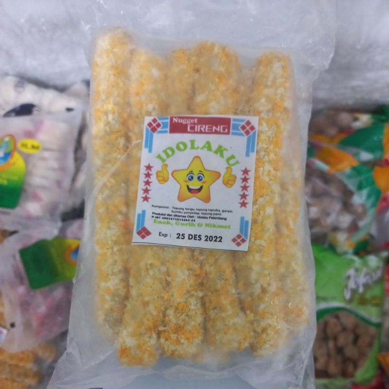 Jual Nugget Cireng Bentuk Panjang, Ikan, Es Cream 600g | Shopee Indonesia