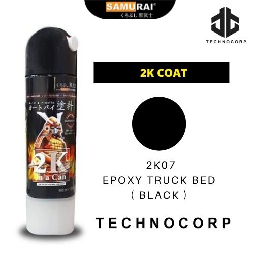 Jual Cat Semprot SAMURAI PAINT 2K07 EPOXY TRUCK BED / HITAM KULIT JERUK ...