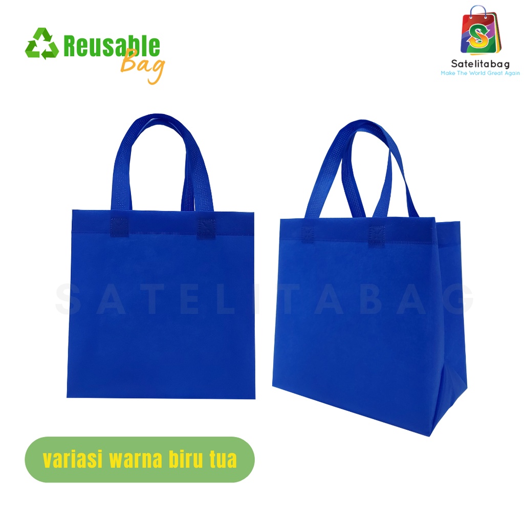 Jual Goodie Bag Tas Souvenir Spunbond Kotak Nasi / Nasi Box 25x25x15 Cm | Shopee Indonesia