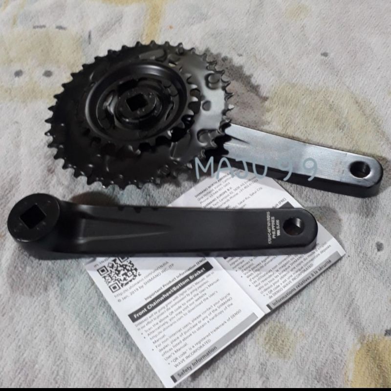 Jual Crankset MTB Crank Set Gir Depan Shimano FC-M315 36/22T Double Chain Ring Simano | Shopee ...