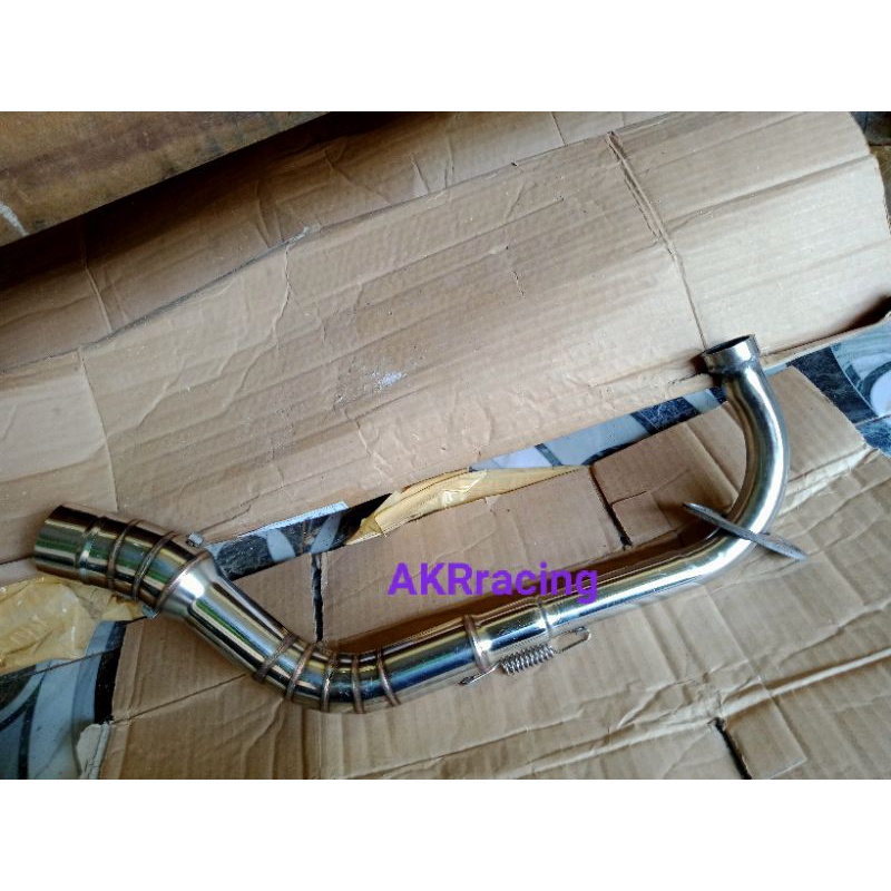 Jual pipa/ leher/gulu banyak knalpot Mio sporty,header motor Mio sporty ...
