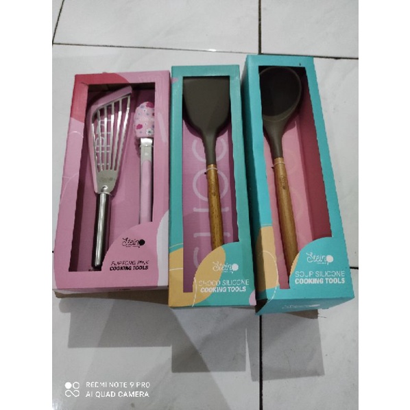 Jual STEIN STEINCOOKWARE SPATULA SET QUATRO 4 IN 1 ( SPATULA CHOCO ...
