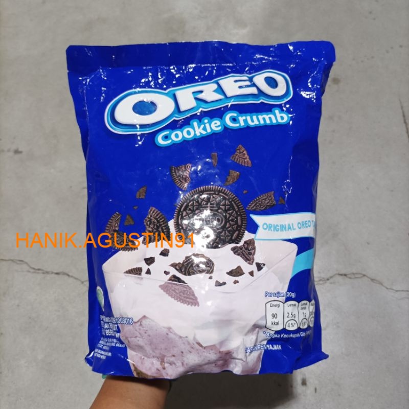 Jual Oreo Cookie Crumb 1kg / Oreo Bubuk / ORIGINAL Oreo Cookie Crumb ...